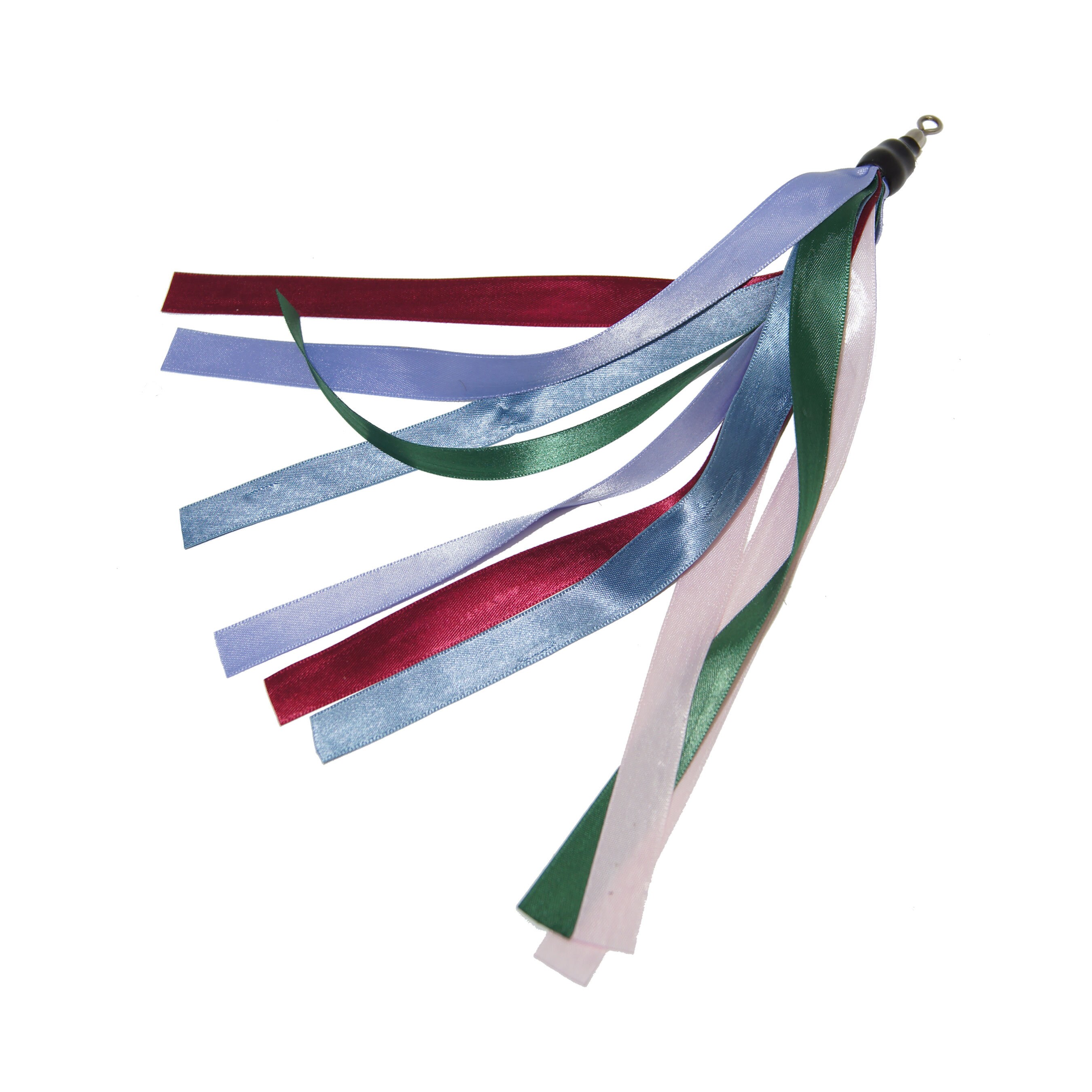 Cat Toy Wide Satin Streamer Ribbons Teaser Wand / Pole | Etsy