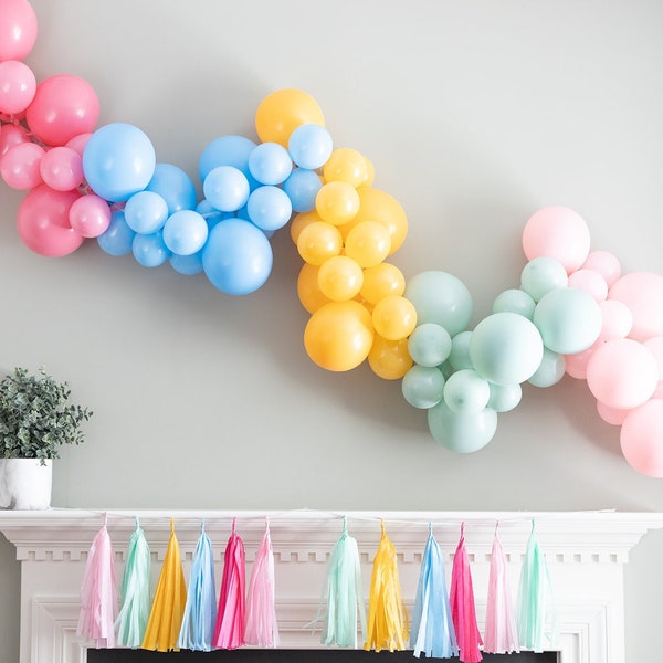 Pink Balloon Garland - Etsy