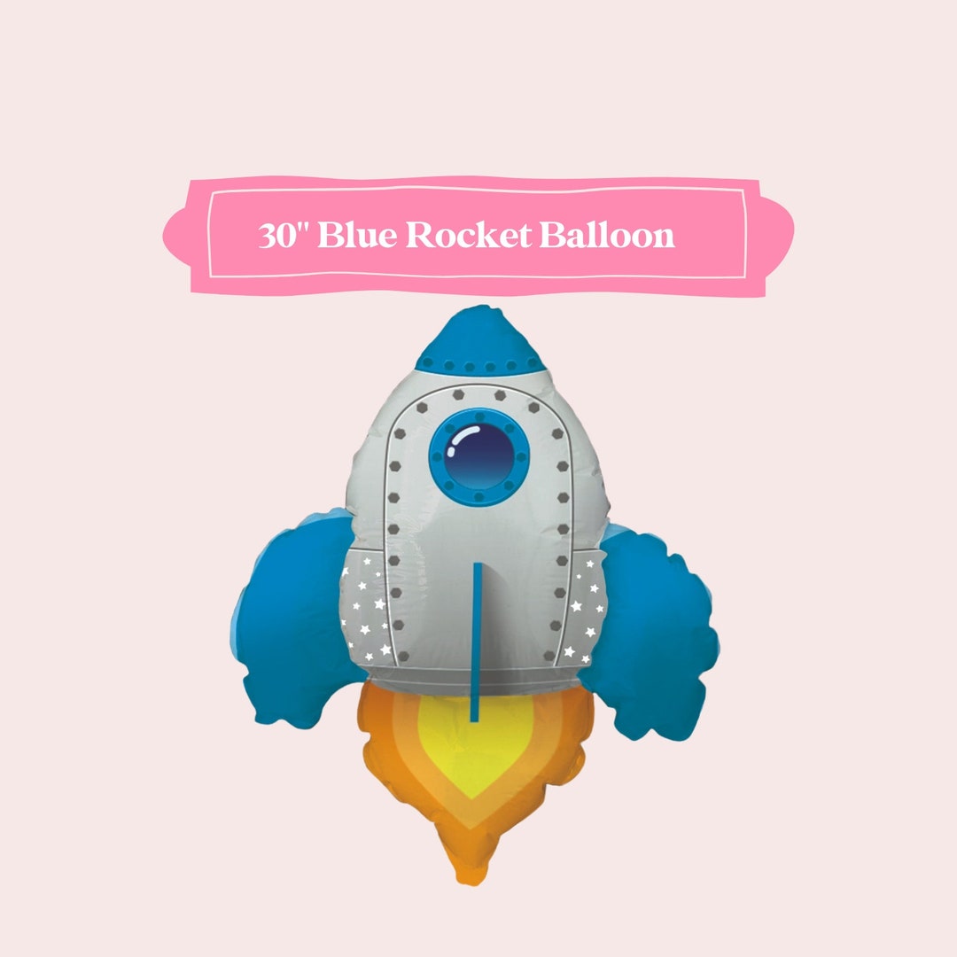 Rocketship Balloon, First Trip Around the Sun Party, Space Party Boy ...