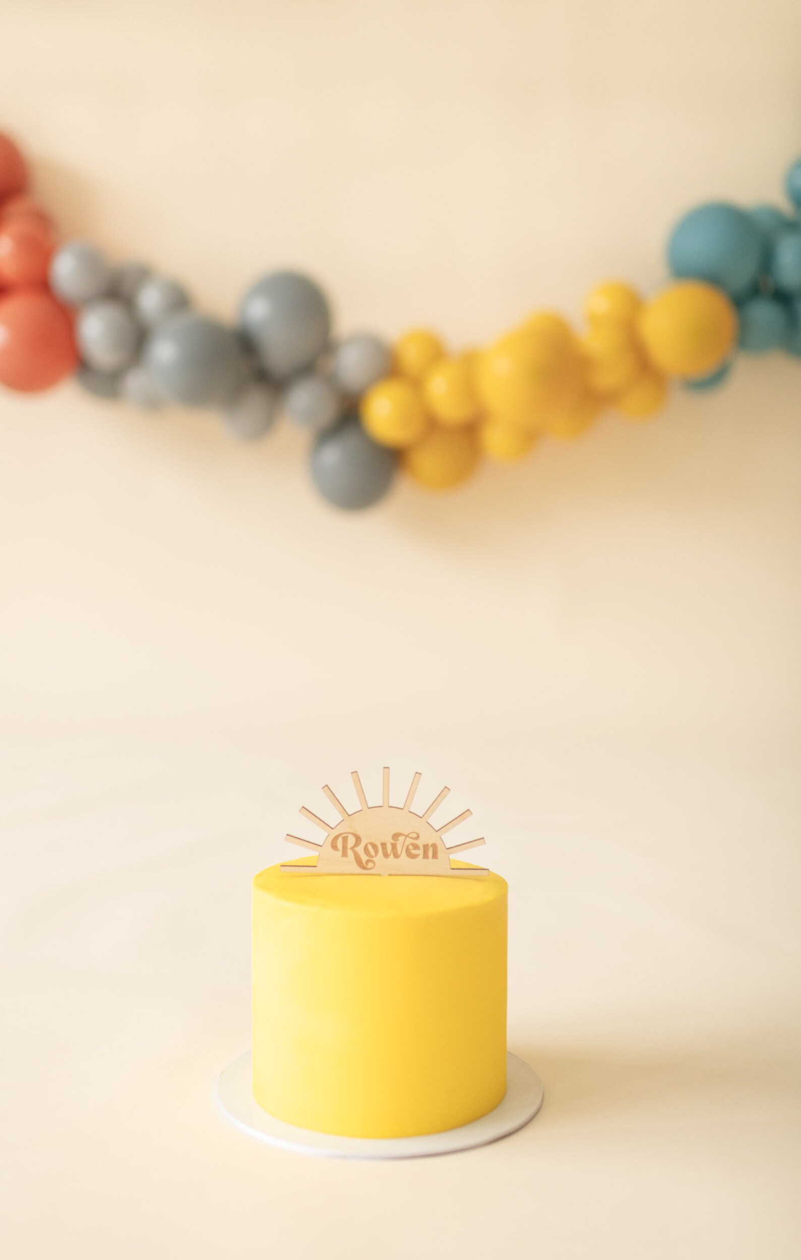 Boho Sun Cake Topper Boho First Birthday First Trip Around - Etsy