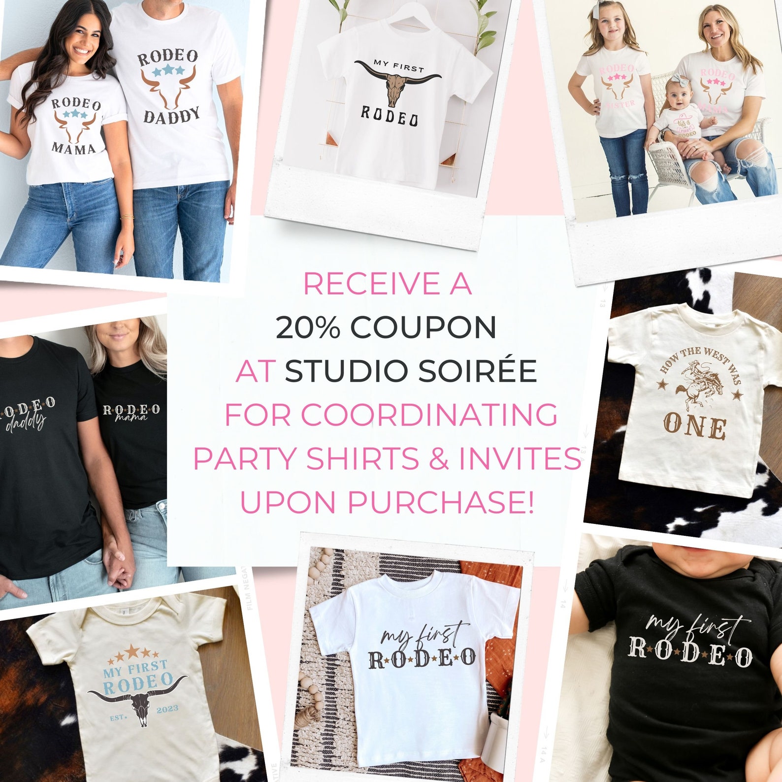 My First Rodeo, First Rodeo Cake Topper, Western First Birthday, Cowboy ...