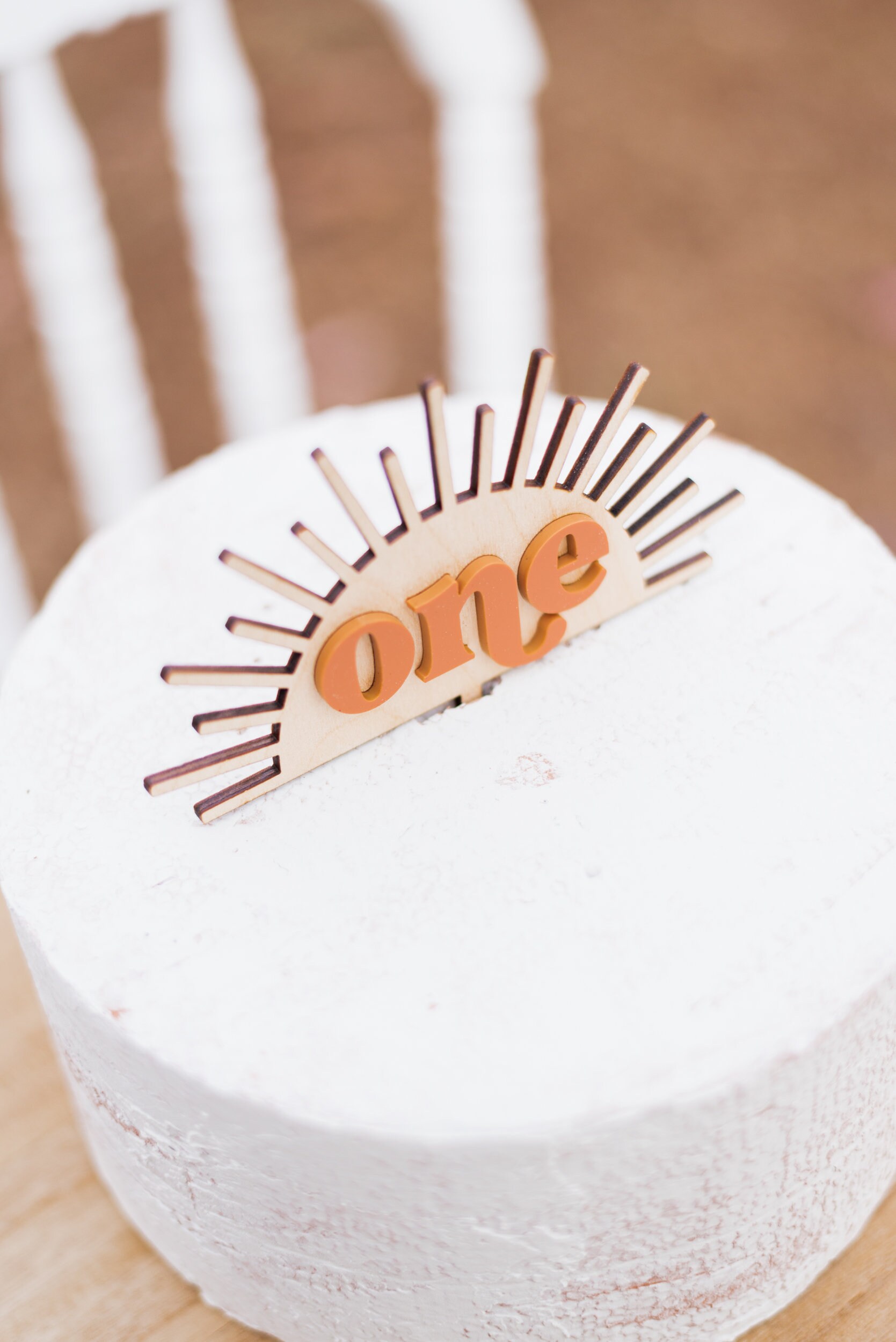 Sun Cake Topper Boho Sun Cake Topper First Trip Around the - Etsy