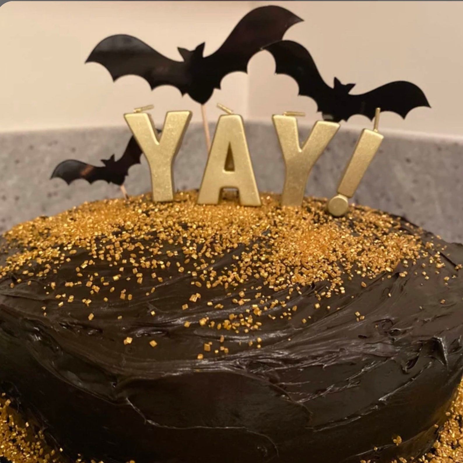 Bat Cake Topper Halloween Cake Topper Halloween Party - Etsy