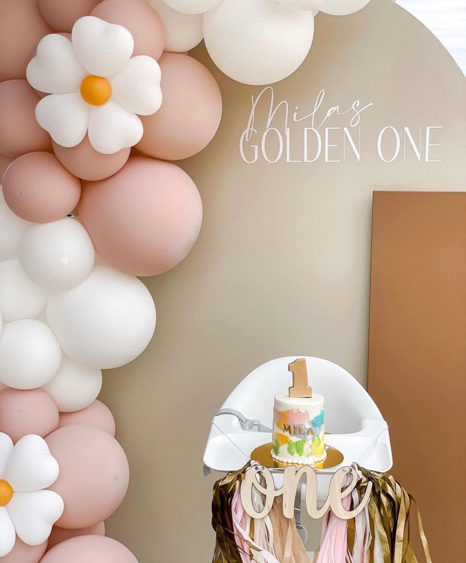 One High Chair Banner Wood High Chair Banner High Chair - Etsy