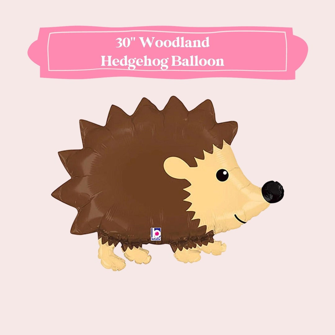 Hedgehog Balloon, Woodland Balloons, Woodland Balloon Garland, Woodland ...