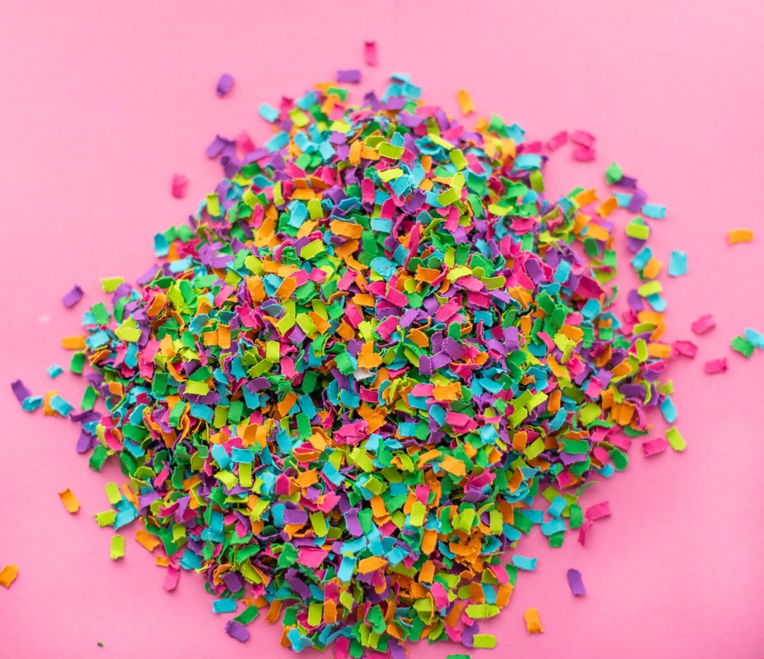 Neon Confetti - Fiesta Confetti - Confetti Cones - Confetti Cannons ...