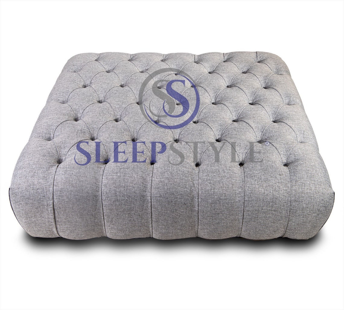 NEW Milo Chesterfield Pouffe/coffee Table Available in Various | Etsy