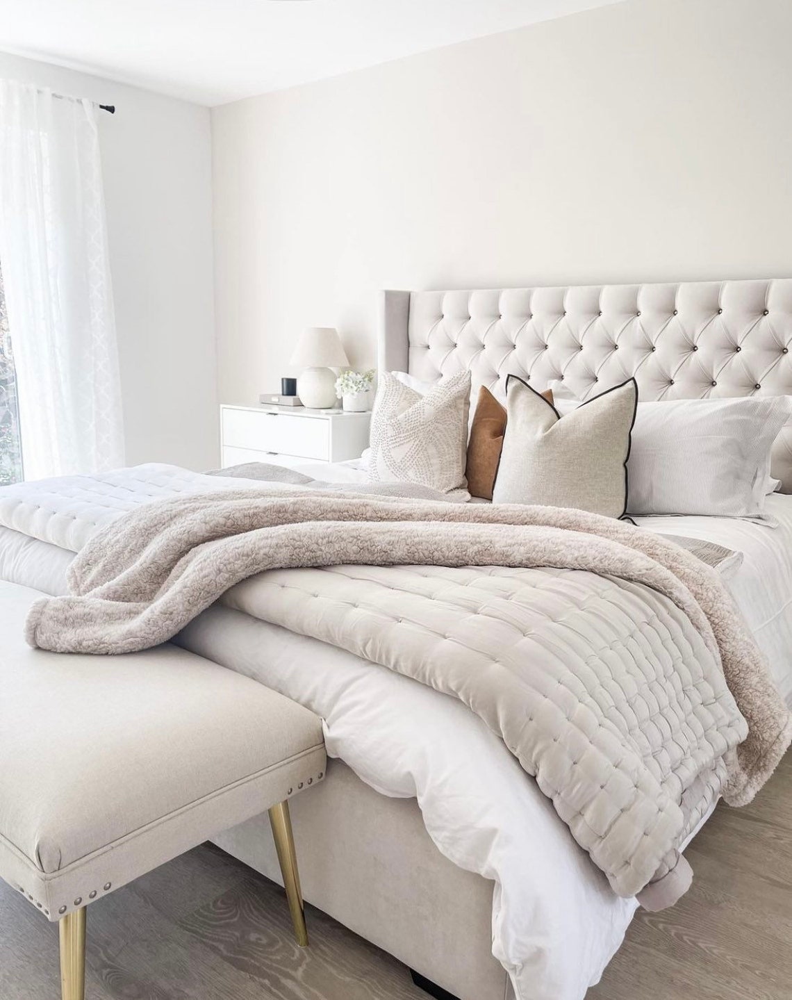 Winged Chesterfield Bed Frame - Etsy UK