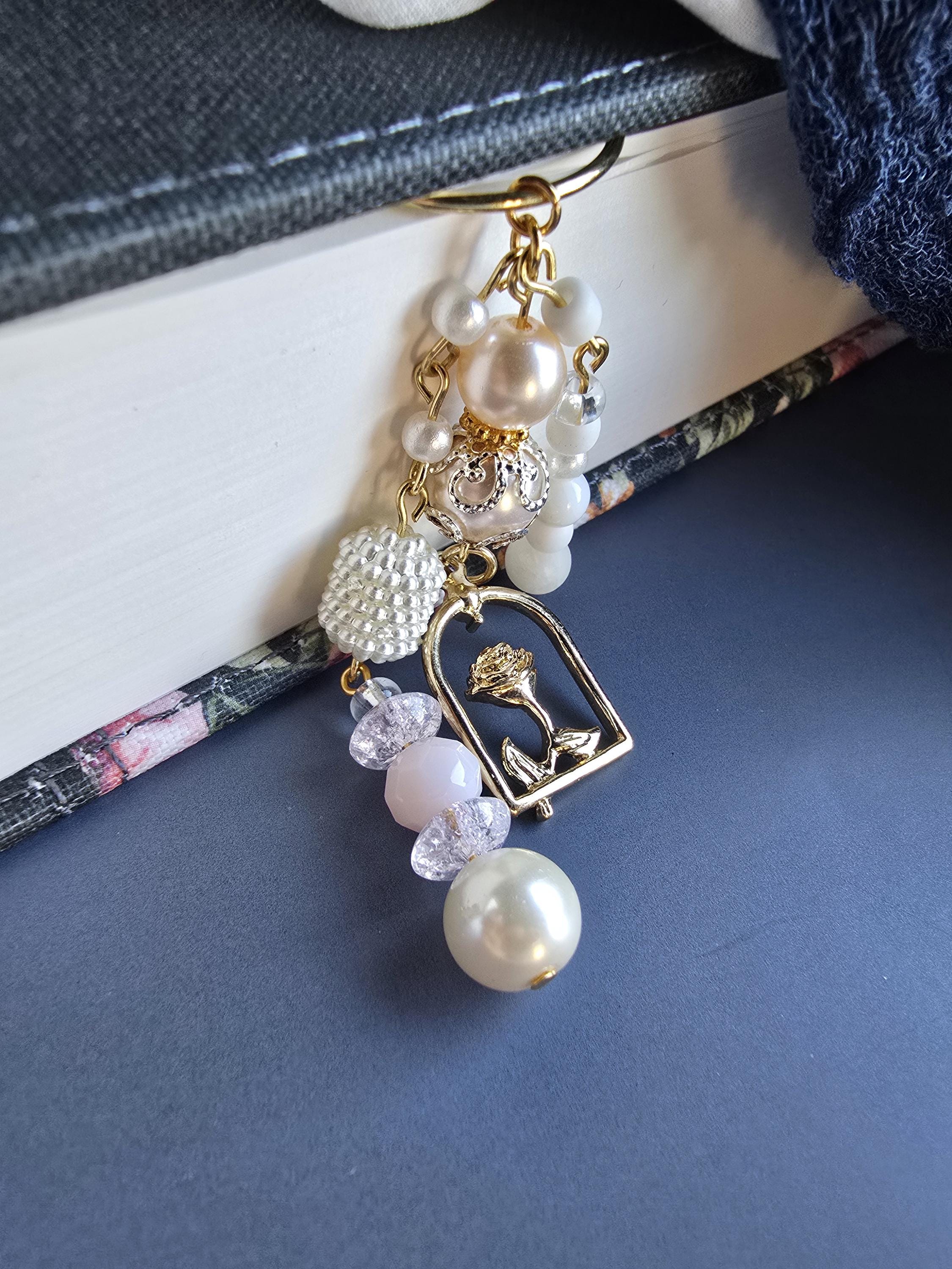 Rose Charm|paperclip Charms|planner Bookmarks|accessories for Planners ...