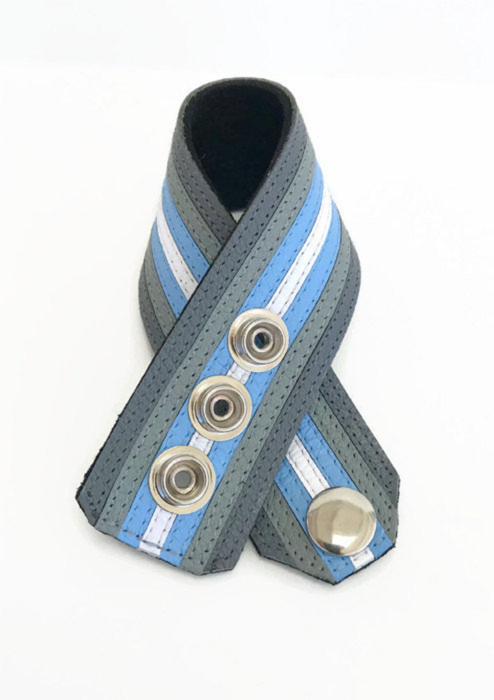 Demiboy Pride Leather Bracelet Demiguy Cuff Demigender - Etsy