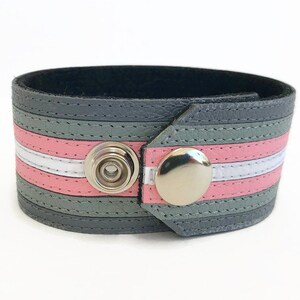 Demigirl Pride Leather Bracelet Demigal Demiwoman Demigender Demigirl ...