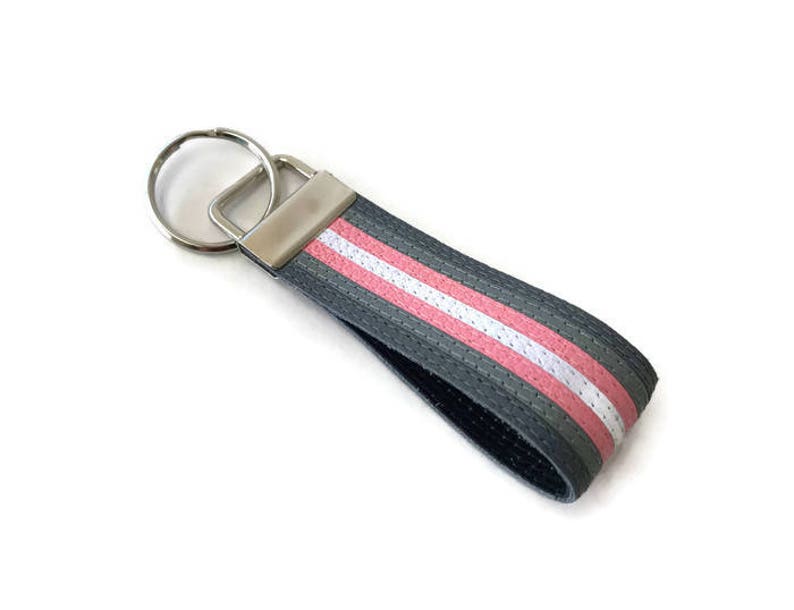Demigirl Pride Leather Keychain Demiwoman Demigal Demifemale - Etsy