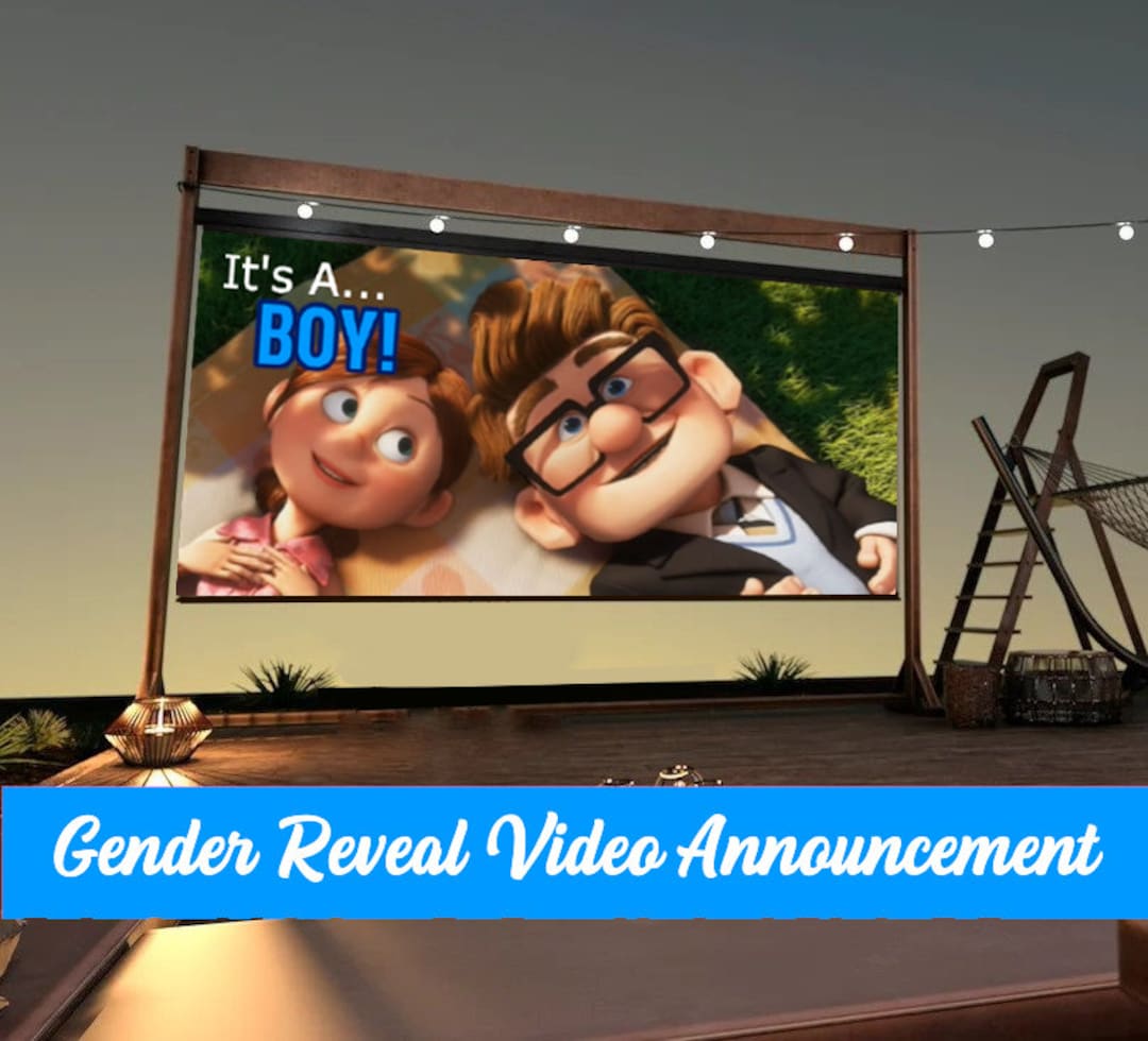 BOY Gender Reveal Video | It's a Boy! | Video Announcement Movie| for ...
