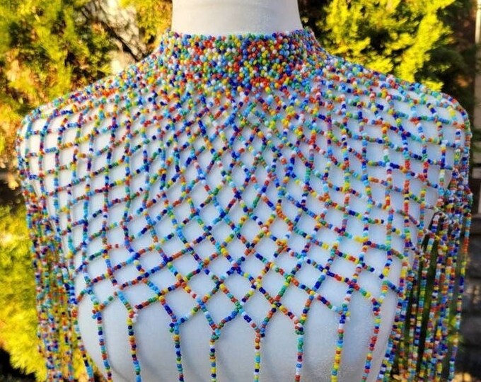 Multicolored Body Necklace - Etsy