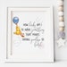 How Lucky Am I | Digital Winnie the Pooh Digital Print | Winnie the ...