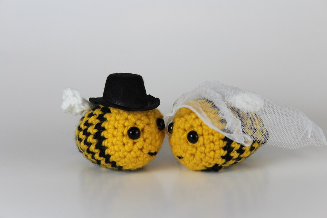 Bride and Groom Bees - Etsy