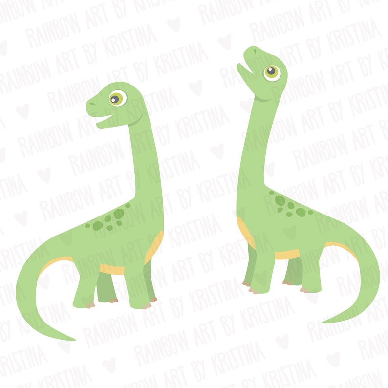 Cute Little Pastel Color Dinosaurs Design Set/baby Dino | Etsy