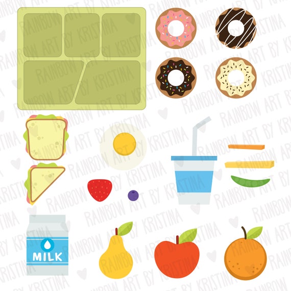 Kids In Cafeteria Clipart