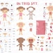 Girl Body Parts Clip Art, Visual Scheme Illustration, Internal Organs ...
