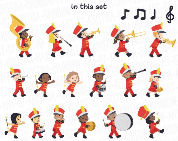 Marching Band Clip Art Graphics Marching Band Clipart Images Free