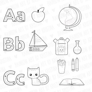 20% OFF MEGA COLLECTION All in One Digital Stamp School Children, 100 ...