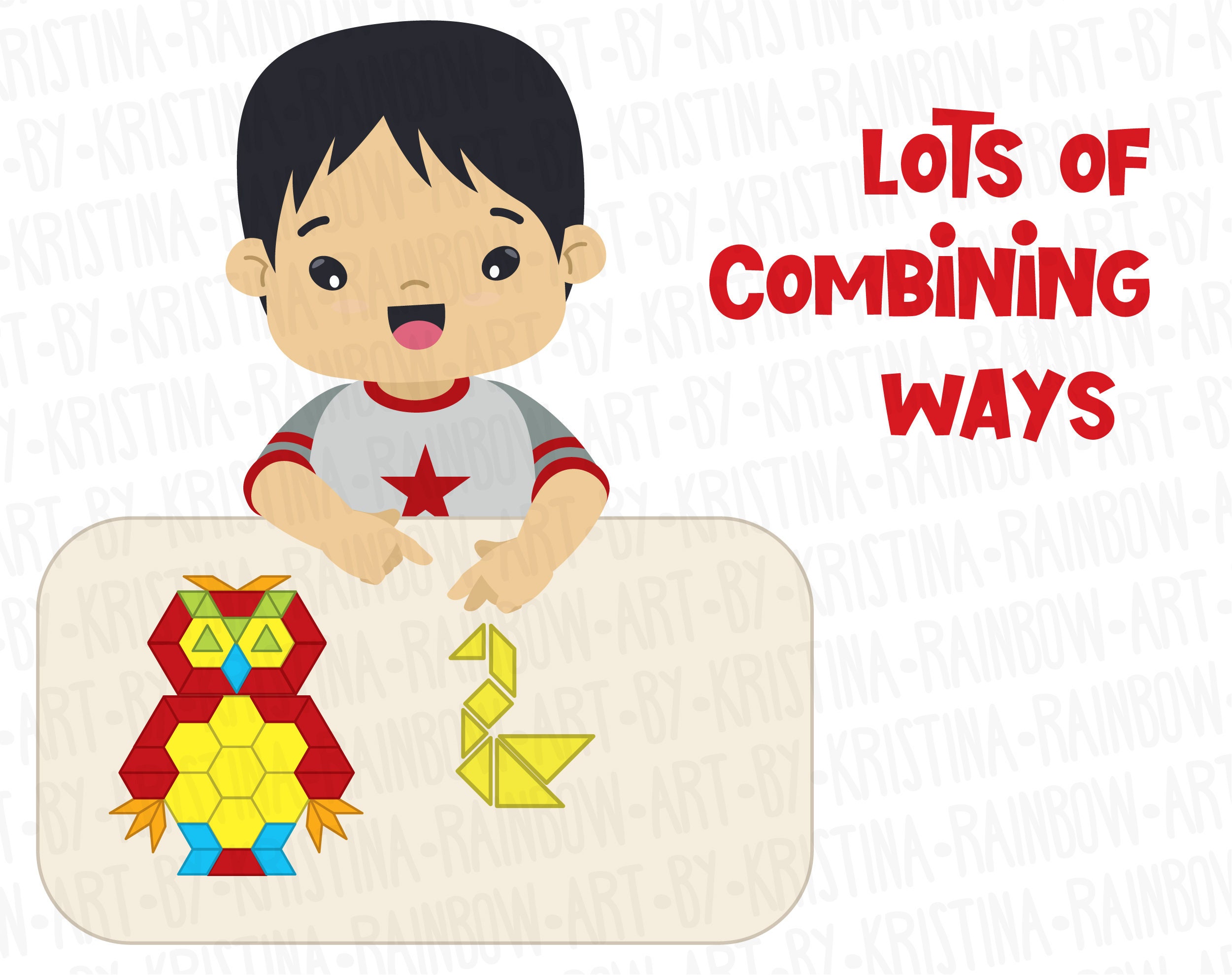 Multi Ethnic Children Math Manipulatives Clip Art, School, Learning ...