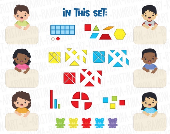 Math Tools Clipart For Kids