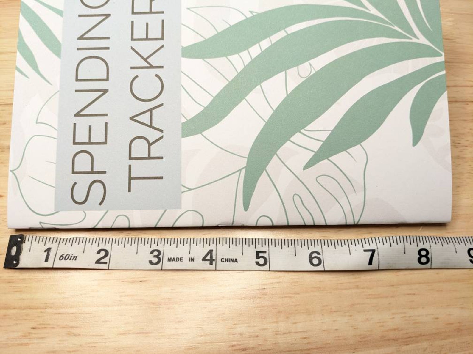 Spending Tracker Booklet for Logging Expenses Greenery Plant Stationary ...