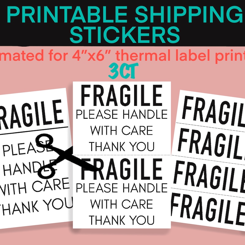 Fragile Label - Etsy