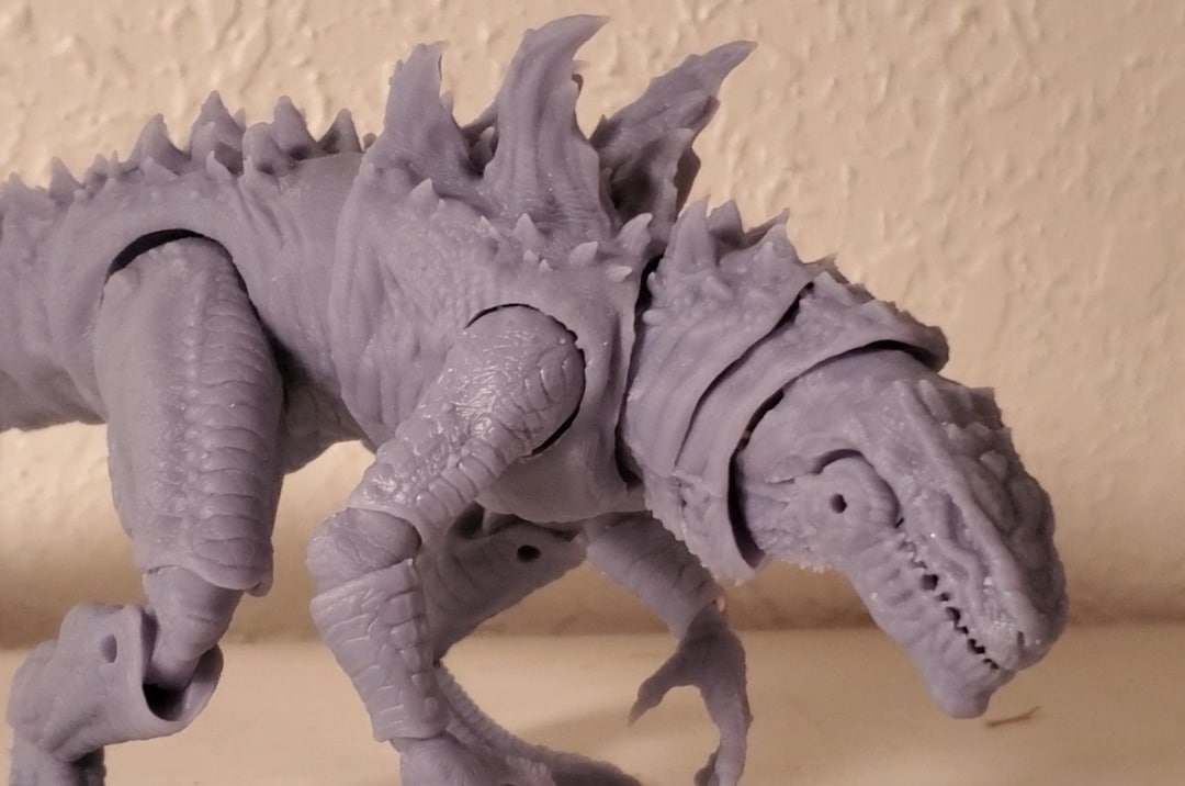 3d Printed Godzilla 98' Bjd Action Figure - Etsy