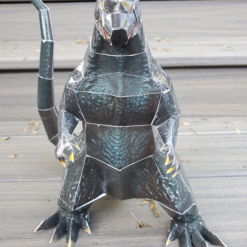 Godzilla 2002 "kiryugoji" DIY Papercraft - Etsy