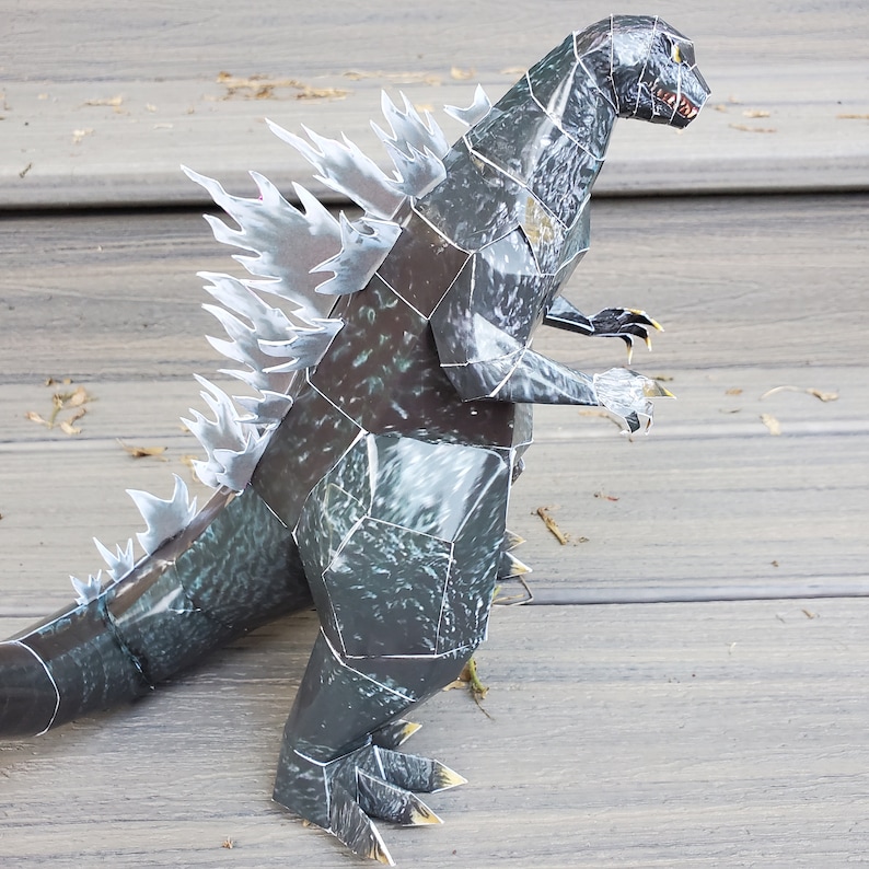 Godzilla 2002 "kiryugoji" DIY Papercraft - Etsy