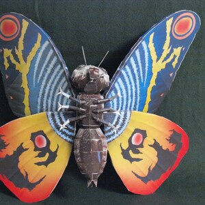 Mothra Papercraft DIY - Etsy