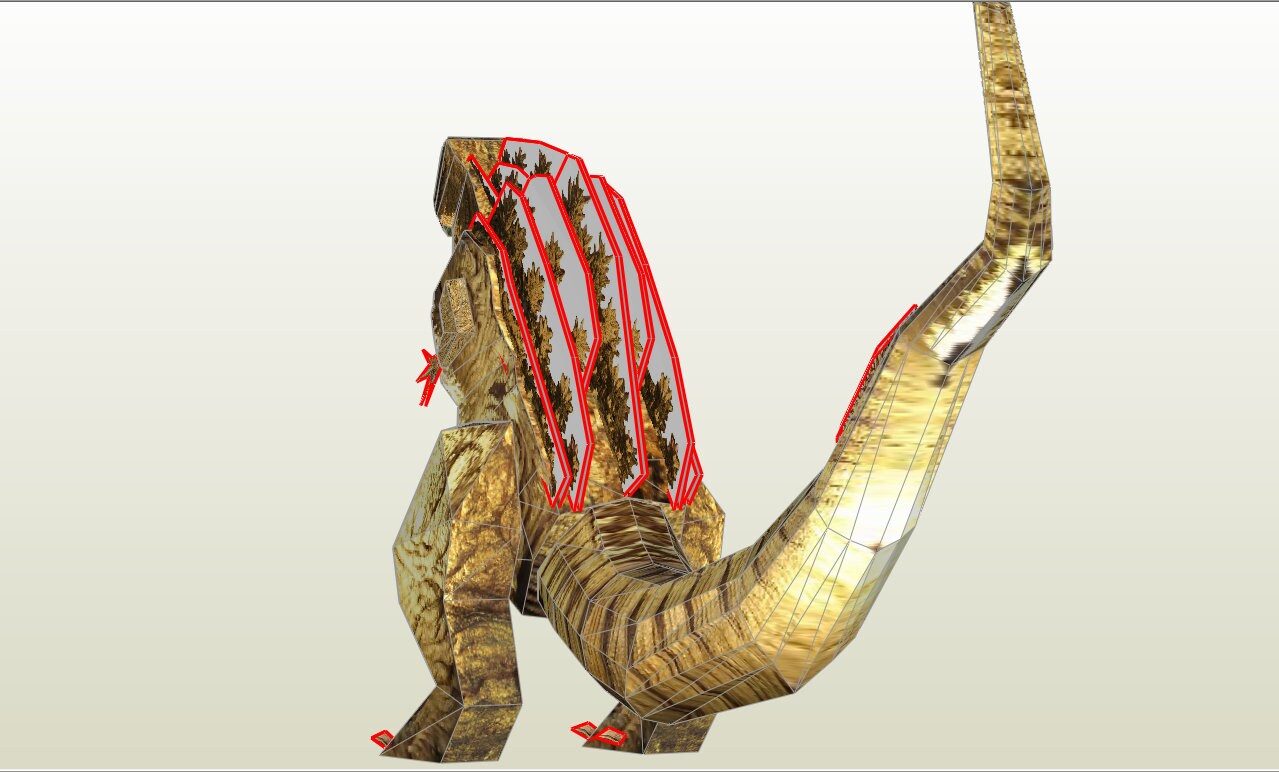 Shin Godzilla Maquette Version Papercraft - Etsy