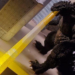 Godzilla DIY Atomic Breath Paper Wrap Yellow - Etsy
