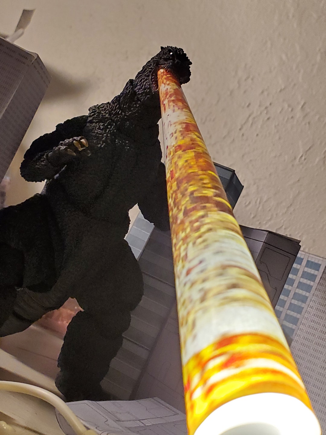 Godzilla DIY Atomic Breath Paper Wrap Effect Red - Etsy