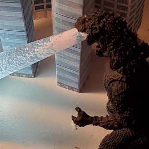 Godzilla DIY Atomic Breath Paper Wrap Silver - Etsy