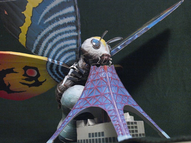 Mothra Papercraft DIY - Etsy