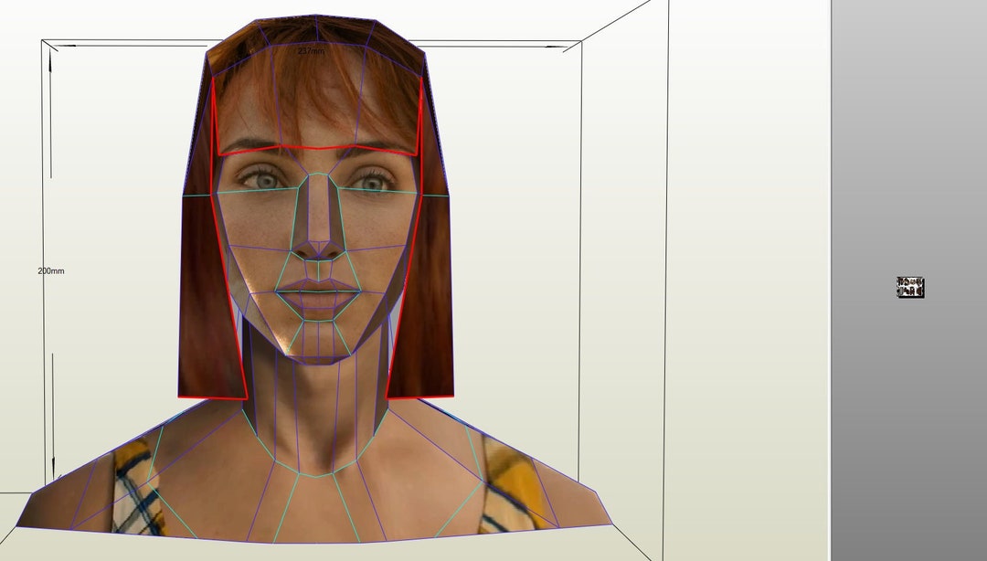 Nami Papercraft Bust - Etsy