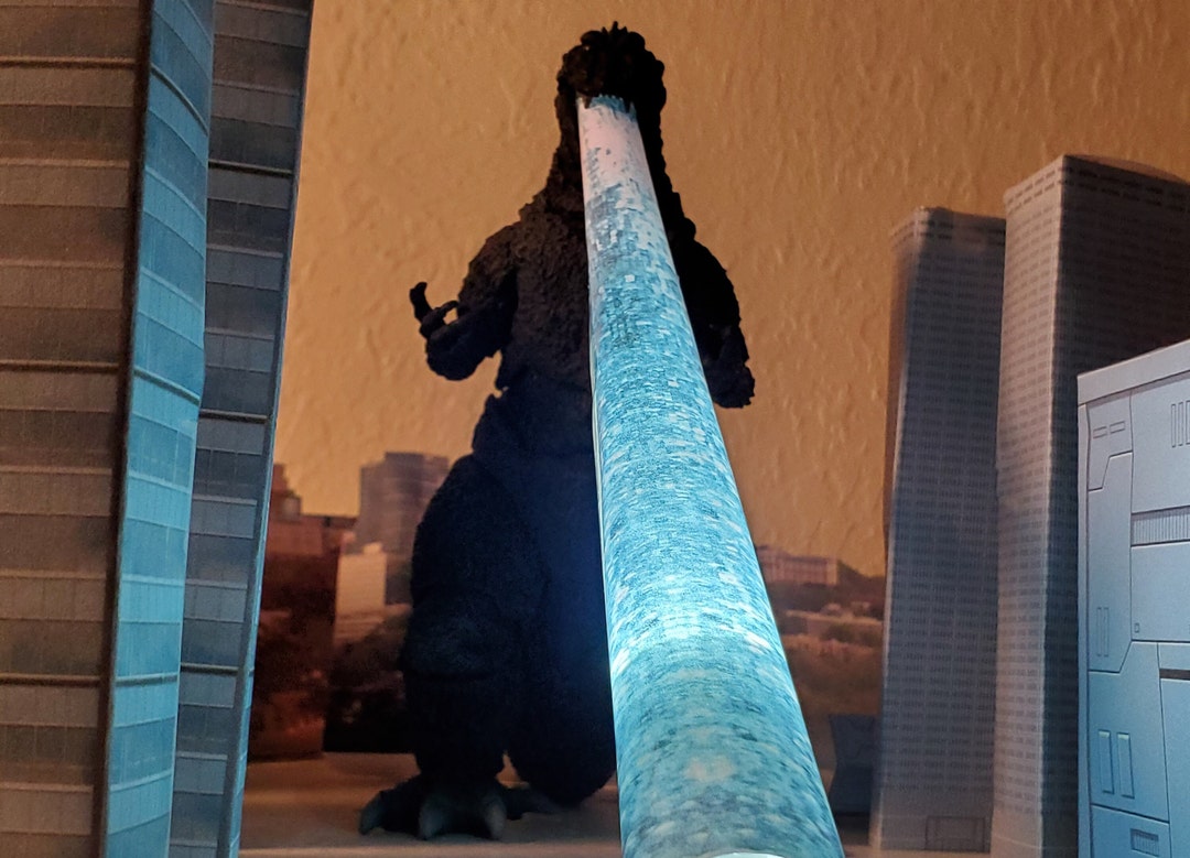 Godzilla DIY Atomic Breath Paper Wrap Silver - Etsy