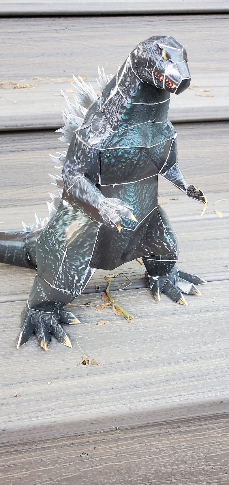 Godzilla 2002 "kiryugoji" DIY Papercraft - Etsy