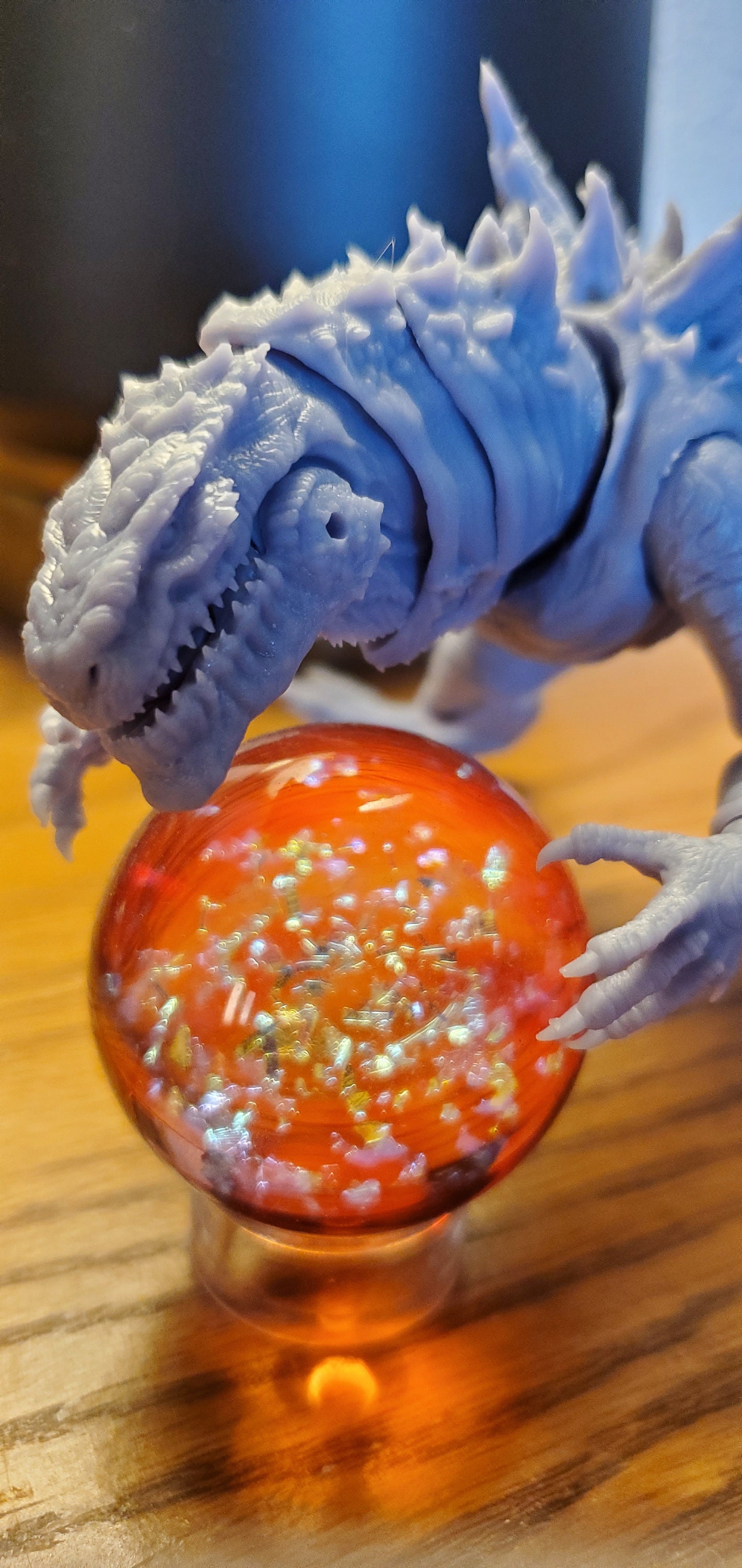 3d Printed Godzilla 98' Bjd Action Figure - Etsy