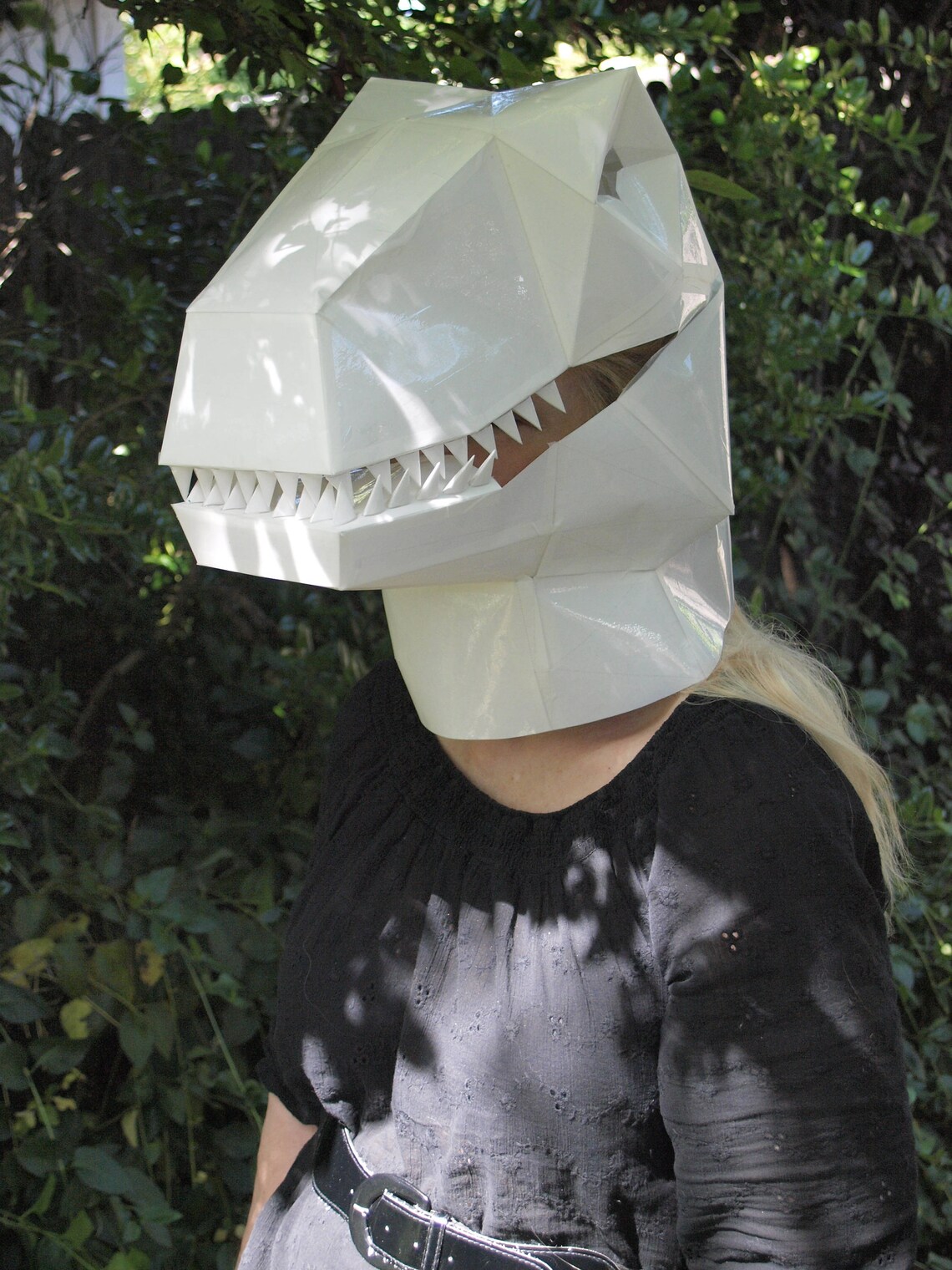 Velociraptor Paper Mask DIY - Etsy
