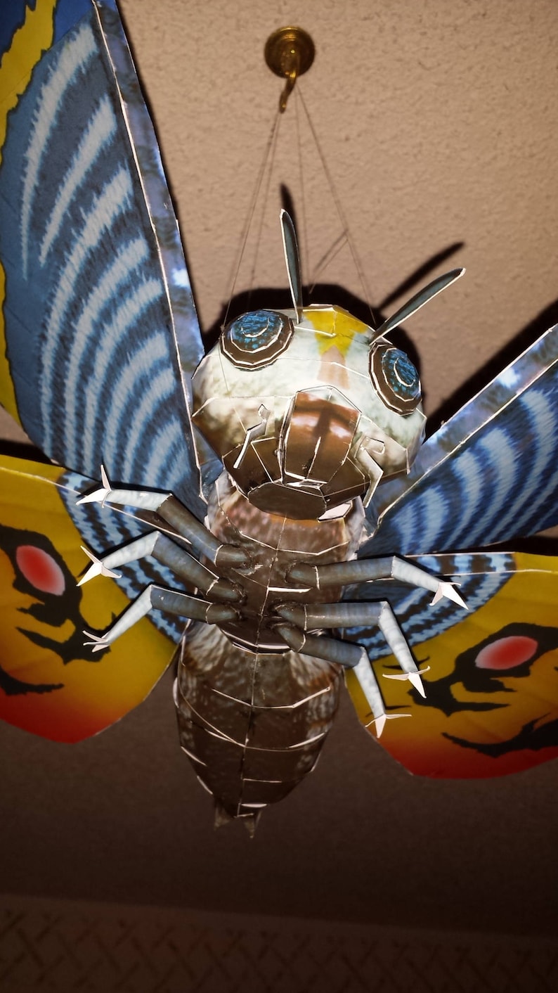 Mothra Papercraft DIY - Etsy