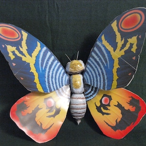 Mothra Papercraft DIY - Etsy