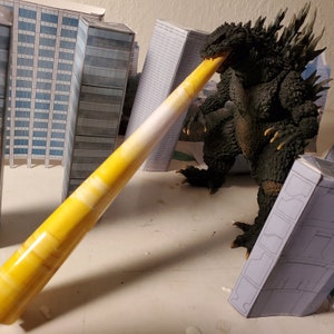Godzilla DIY Atomic Breath Paper Wrap Yellow - Etsy