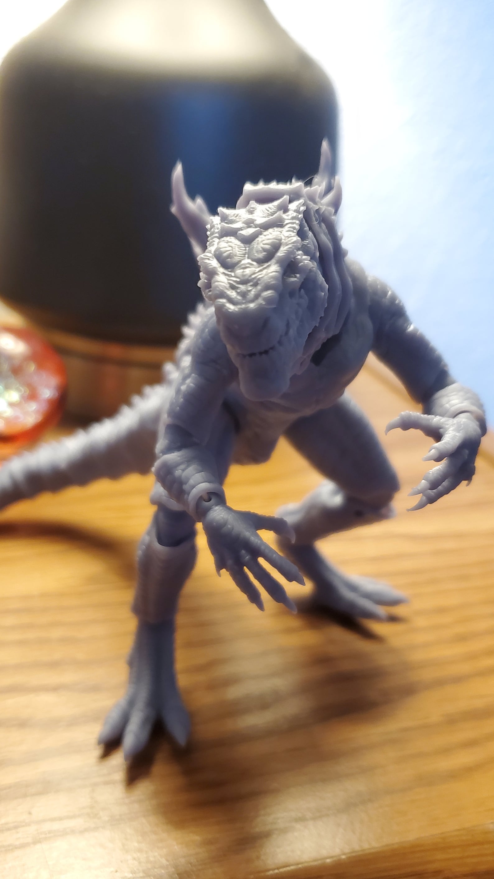 3d Printed Godzilla 98' Bjd Action Figure - Etsy