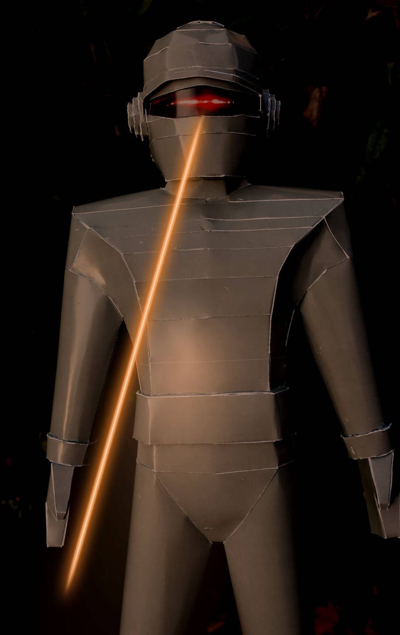 Gort D.I.Y. the Day the Earth Stood Still Papermodel - Etsy
