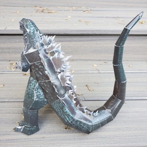 Godzilla 2002 "kiryugoji" DIY Papercraft - Etsy