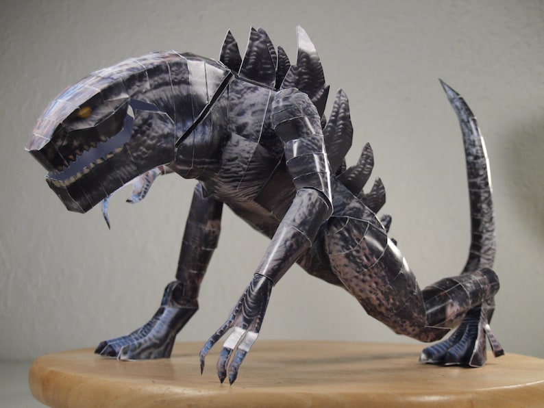 Godzilla 1998 Poseable Papercraft - Etsy